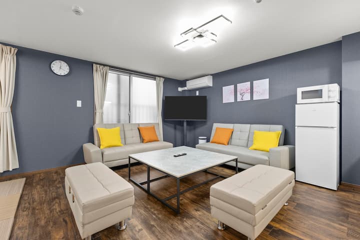 1/31まで【newopen 割引中】関西空港直結/新今宮駅徒歩5分！難波まで電車4分 501号室 - Japan