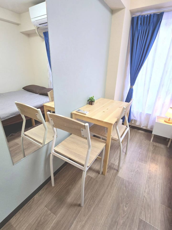 カップル2人ダブルベッド1台道頓堀徒歩6分 - Dotonbori