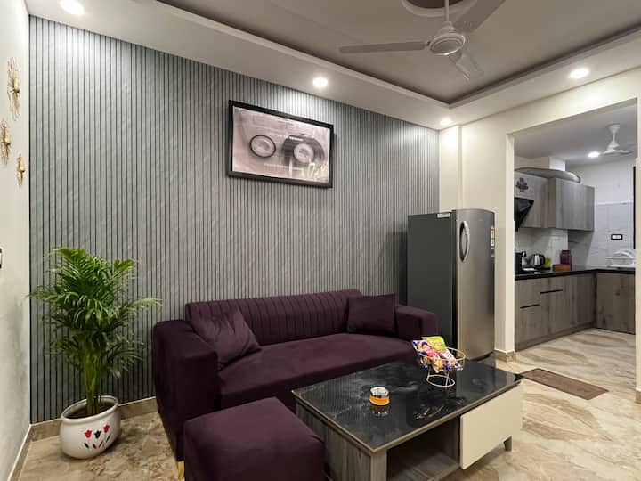 45boulevard 3-entire, Furnished 2bhk Flat In Sec45 - グルガーオン