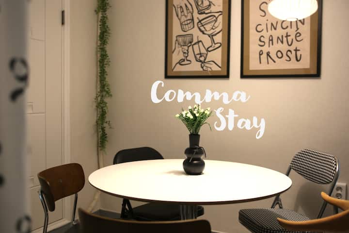 [신규]쉼표스테이#청량리역 5분거리#3룸#최대6인#동대문#광화문#명동#전통시장 - Seoul