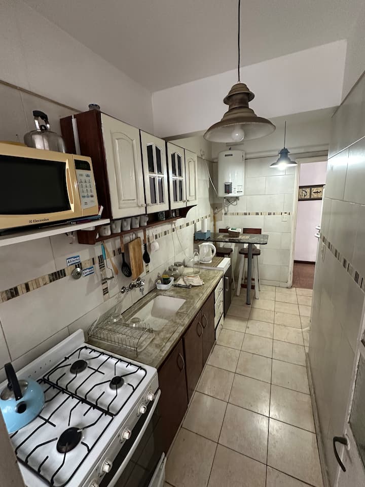 Departamento 3 Ambientes, Cocina Y 2 Baños - 마르델플라타