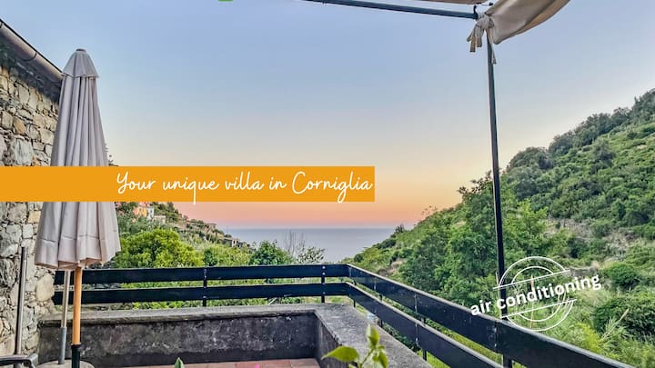 Villa Olive Mill Terra Rossa · Corniglia - Vernazza