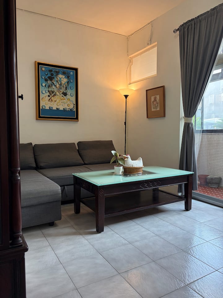 採光通風佳，臨近公園溫馨公寓.（目前未開放國內預訂） - 淡水區