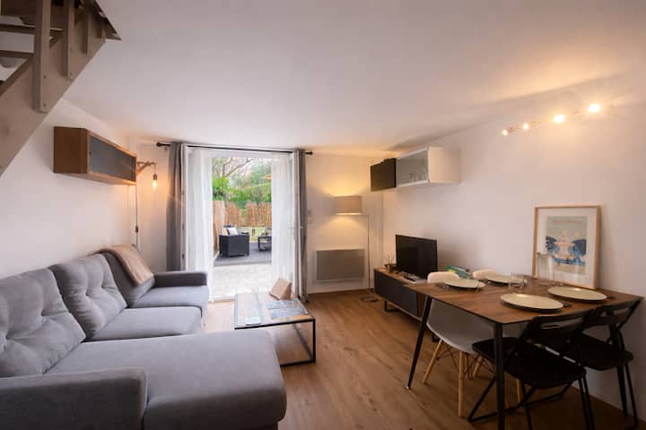 Le Breizh'aix - Duplex Centre Ville Avec Jardin - Gardanne