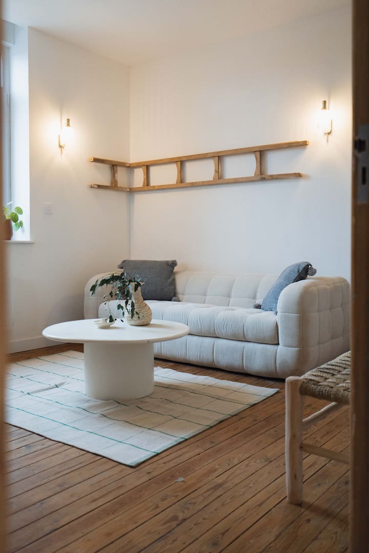 Duplex 90m² Design • Terrasse•6 Pers•proche Lille - Nord