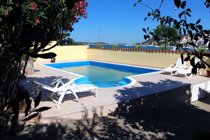 2bedroom Apartment With A Pool In Tisno (4+0) - Tisno