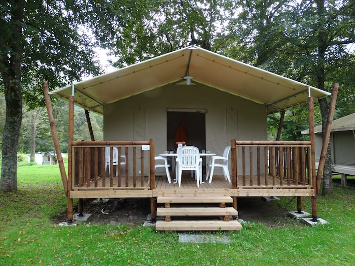 Tente Wood Lodge Sur Pilotis - Lourdes