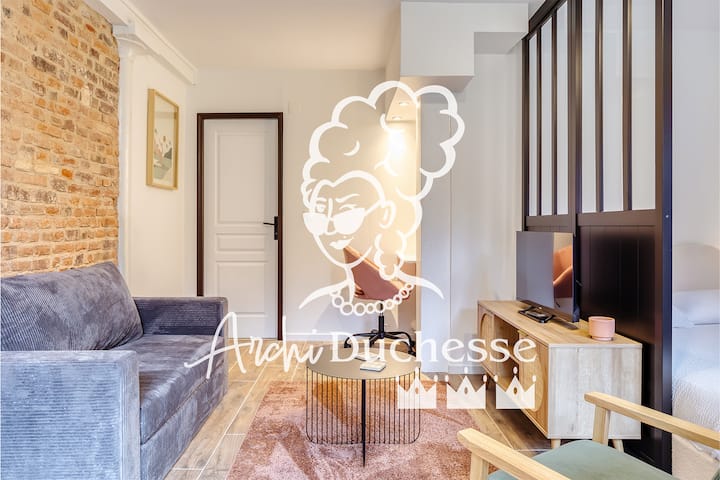 Lili Studio Rénové Pour 2 Personnes Proche Du - Rouen