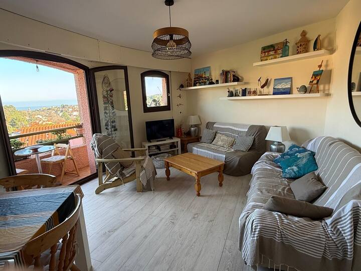 Appartement Traversant, 3 Chambres, Piscine - Collioure