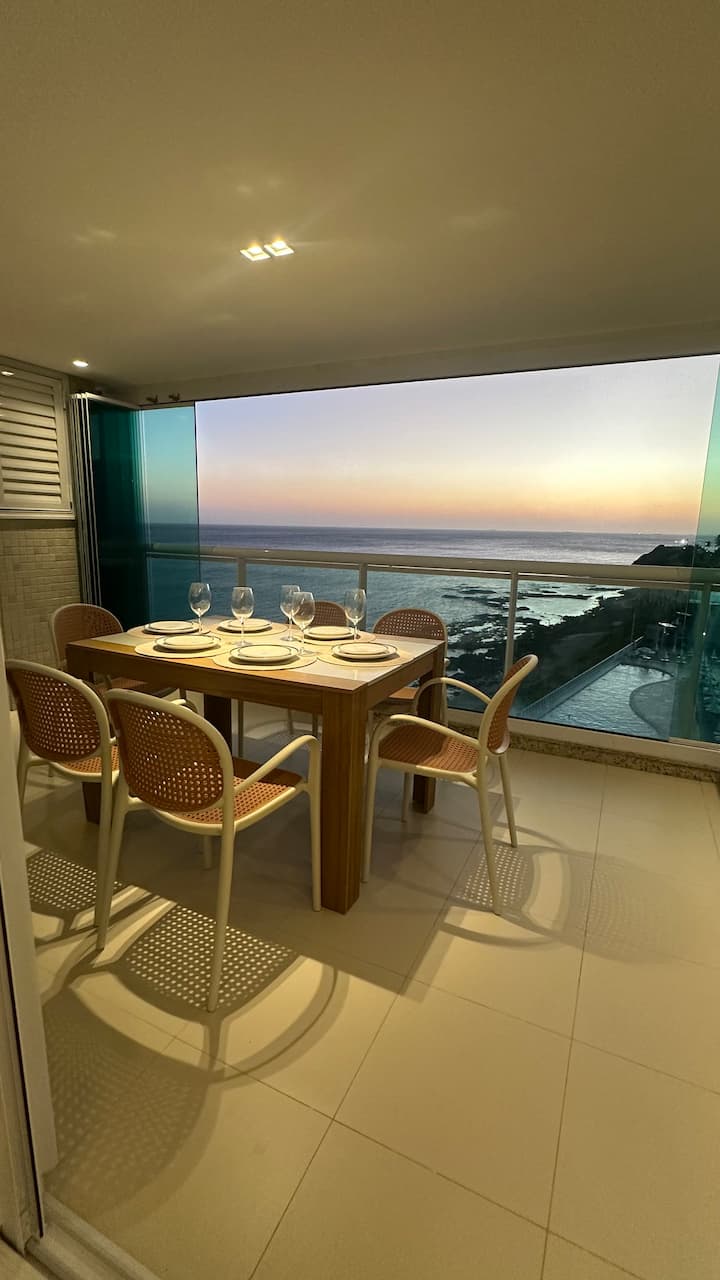 Frente Mar Exclusivo  Conforto E Estilo · - Barra