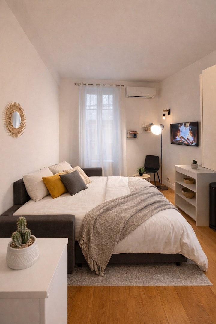 Studio Moderne, Le Carré D’or, Proche Plage, Nice~ - Nice