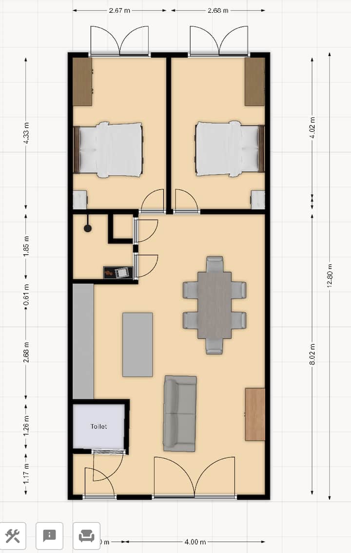 Amstel L Family Friendly L Fully Equipped L Unit L - Amsterdam
