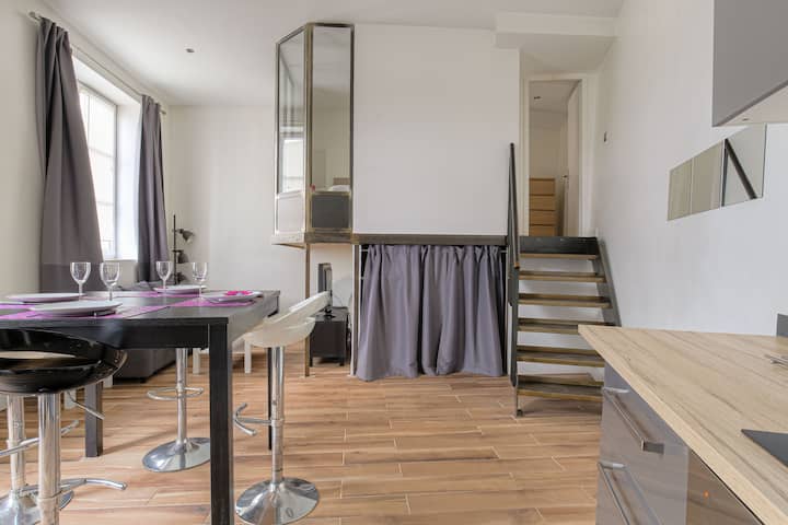 Appartement Paisible Proche Quai De Saone - ibis Styles Lyon Centre Confluence