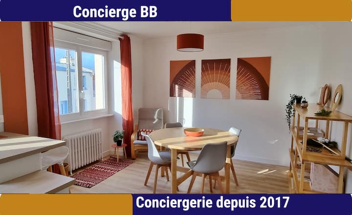 Dbo- T3 80m2 Calme + Jardin à 100m Du Lac - Plougonvelin