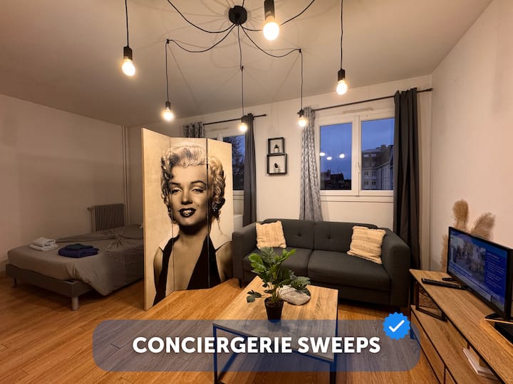 Studio Marilyn • Centre Fontainebleau/2 Pers - Barbizon