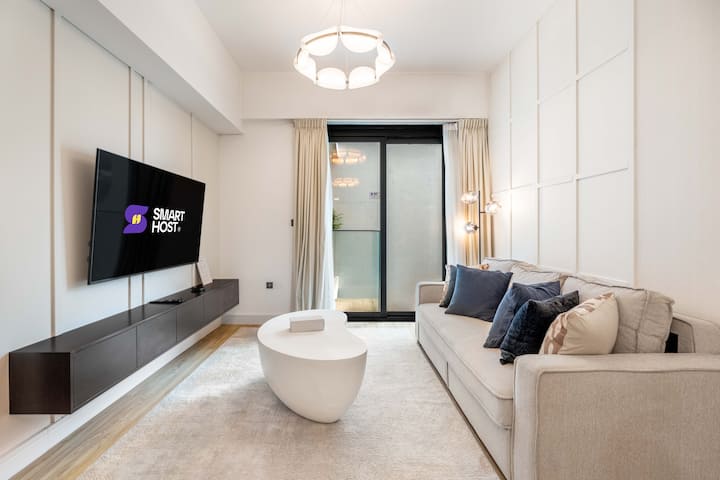 New! Stylish 1br W/balcony&pool | Elysee Iii | Jvc - Dubai