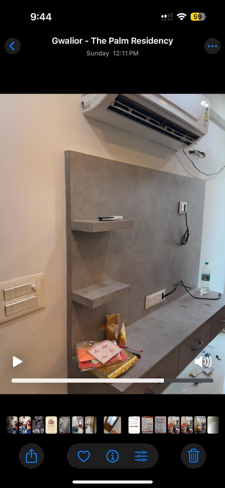 Manmani 2bhk Fully Furnished Flat, Palm Residency - Gwalior