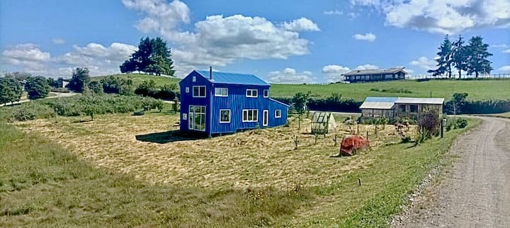 Casa Azul, Excelente Vista A Los Volcanes Y Lago - Frutillar