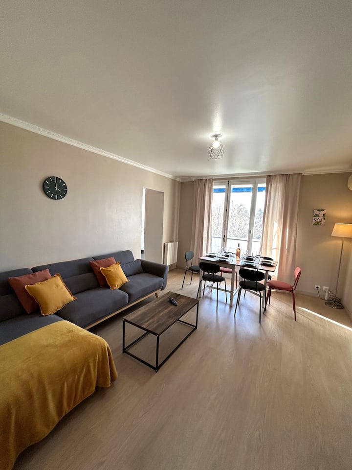 L' Andréa: Clim, Parking Gratuit, Wifi, Smart Tv - Le Pontet