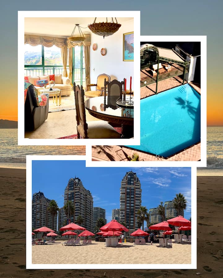 “Viña Ecléctico” A Pie Escoges Playa, Mall Y Más. - Valparaíso