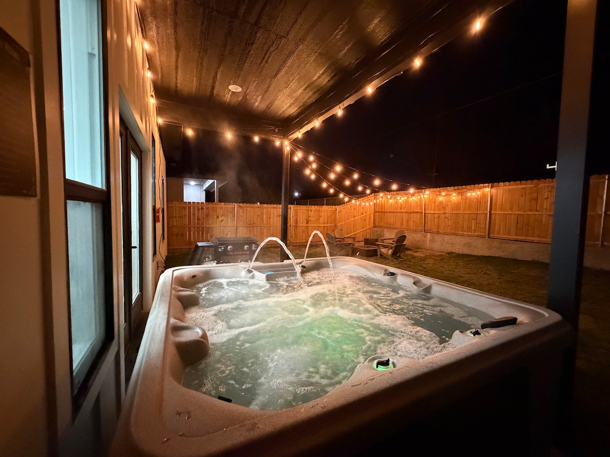 Alojamiento en Fort Worth • Jacuzzi • Mesa de billar • Corrales - Casas ...