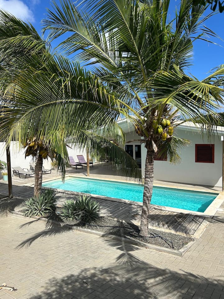 Tropische Villa, Privé Zwembad, Jan Thiel & Mambo - Curaçao