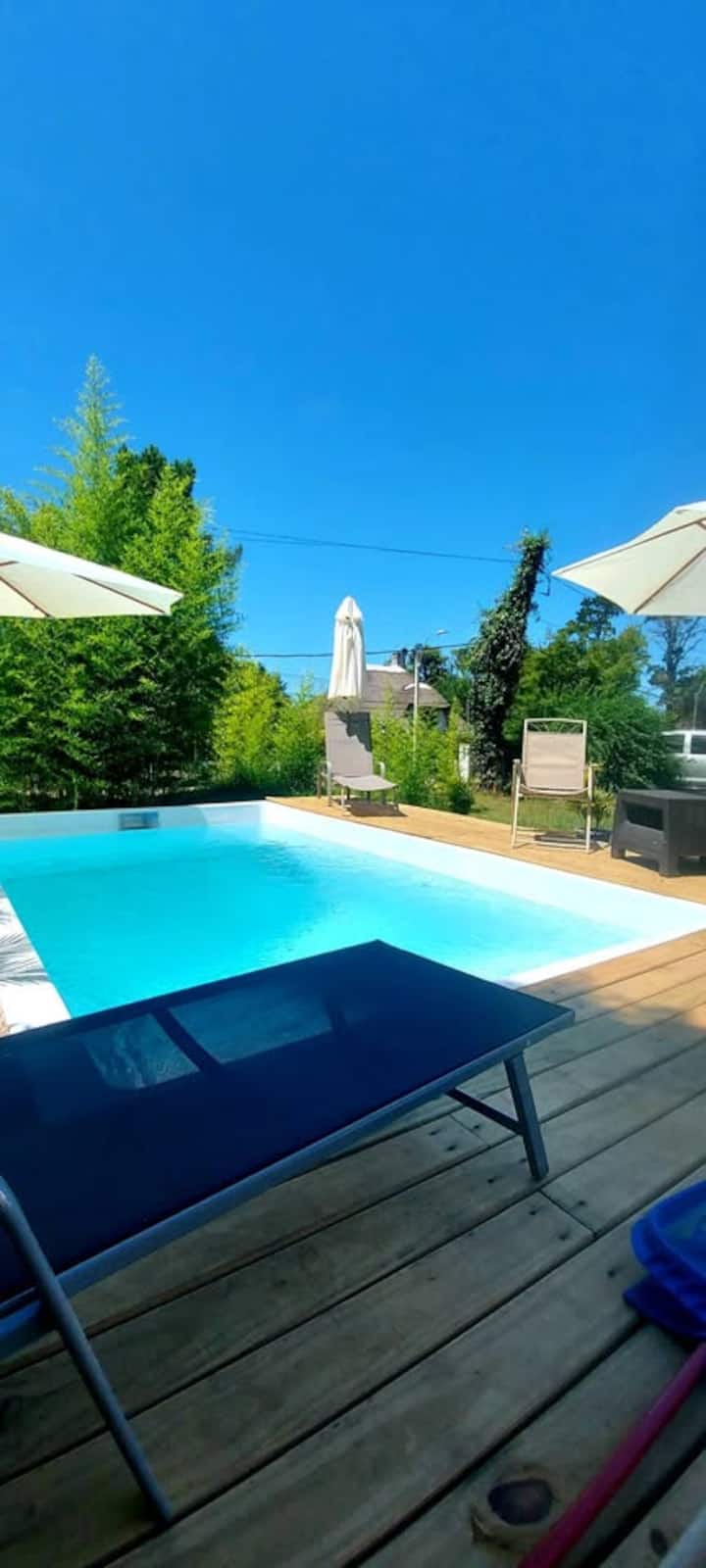 Majestuosa Residencia Con Piscina Y Barbacoa - La Floresta