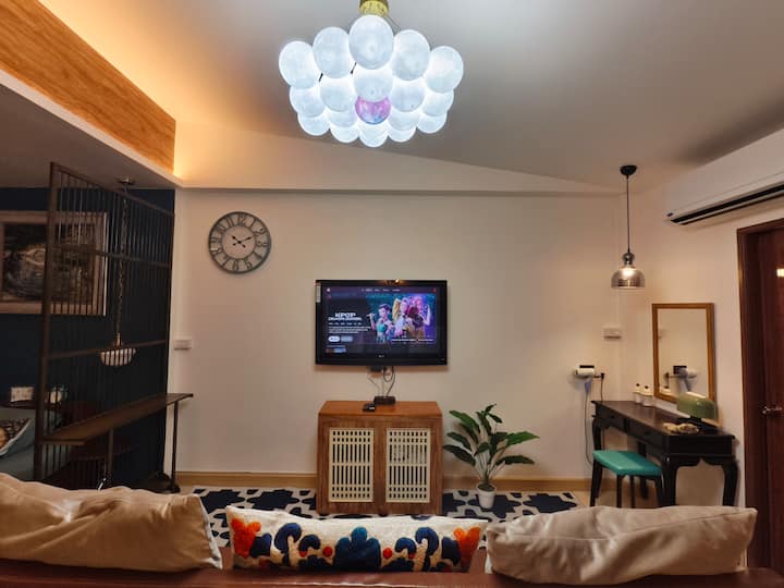 Stay Near Bts & Mall Fast Wifi | Kitchen | Balcony - Bangkok Don Mueang Airport (DMK)