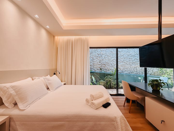 Mondrian Flat Apto 07 Com Jardim Privativo - Natal