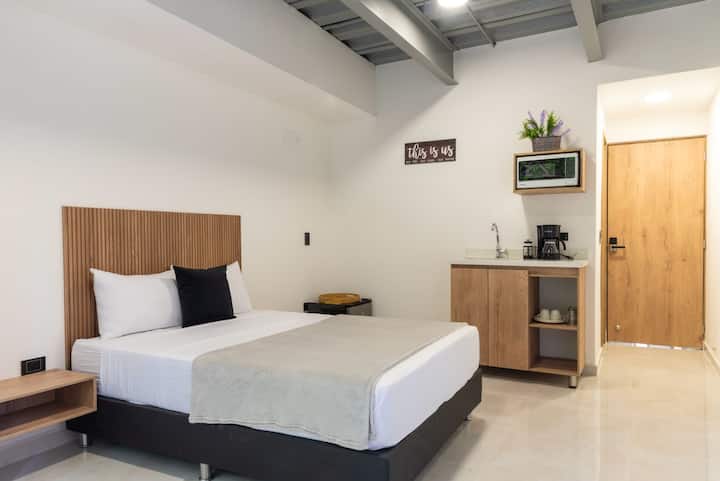 Loft à Medellín | Climatisation, Métro à 5 Min Et éQuipé - Bello