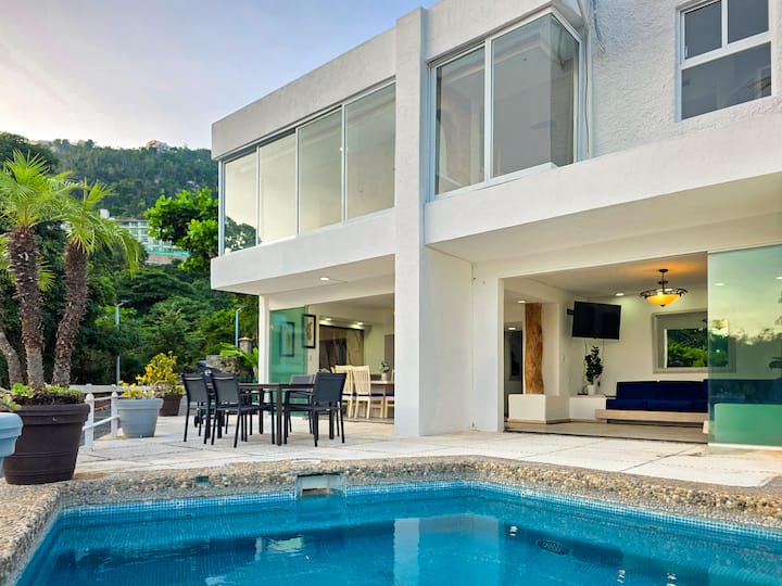 ¡Nueva! Bamboo Bahía Blanca (Alberca & Jardín) - Acapulco