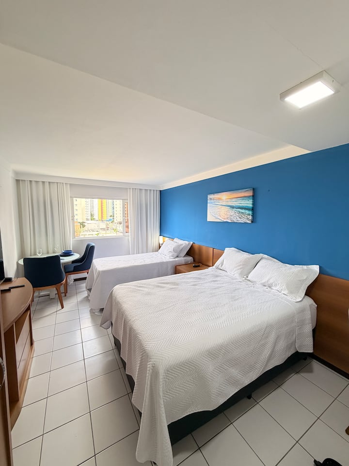 Flat Brisa De Ponta Negra Com Vista Para O Mar - Natal