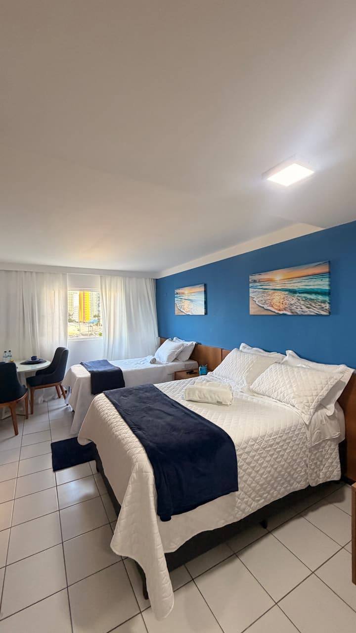 Flat Brisa De Ponta Negra Com Vista Para O Mar - Natal