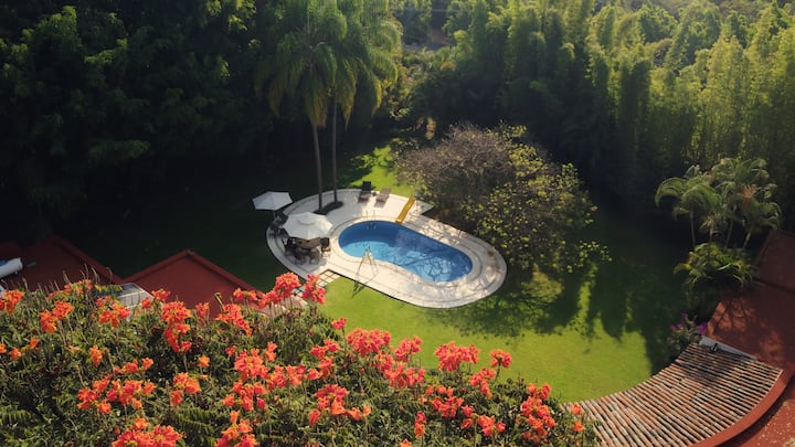 Casa El Ciruelo, 12 Huéspedes - Cuernavaca