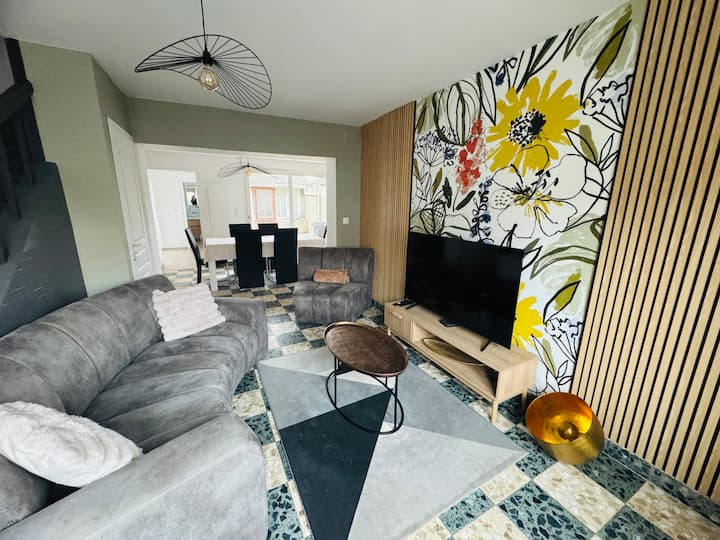 L'r Des Vagues:maison 3 Chambres à 2 Min De La Mer - Gravelines