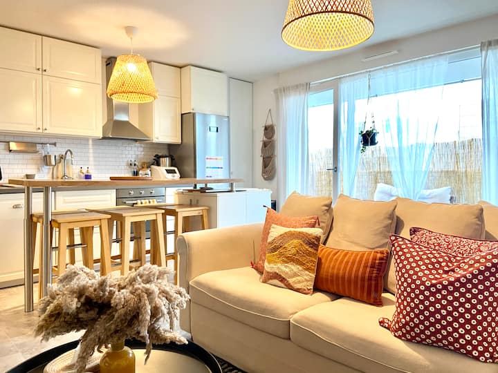 Chez Blue - Appart. Lumineux, Parking, Terrasse - Vendenheim