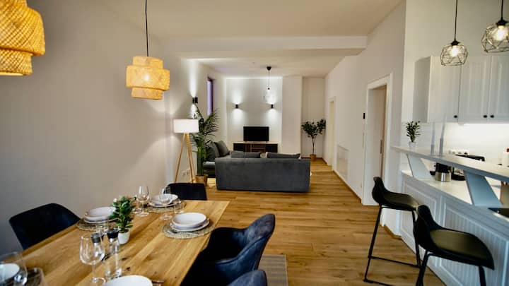 125 M² City-apartment Für 6 | 2 Schlafzimmer - 紐倫堡