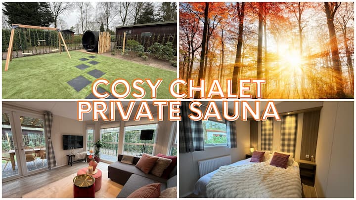 Veluwe Chalet With Private Sauna - Cosy Getaway - Putten