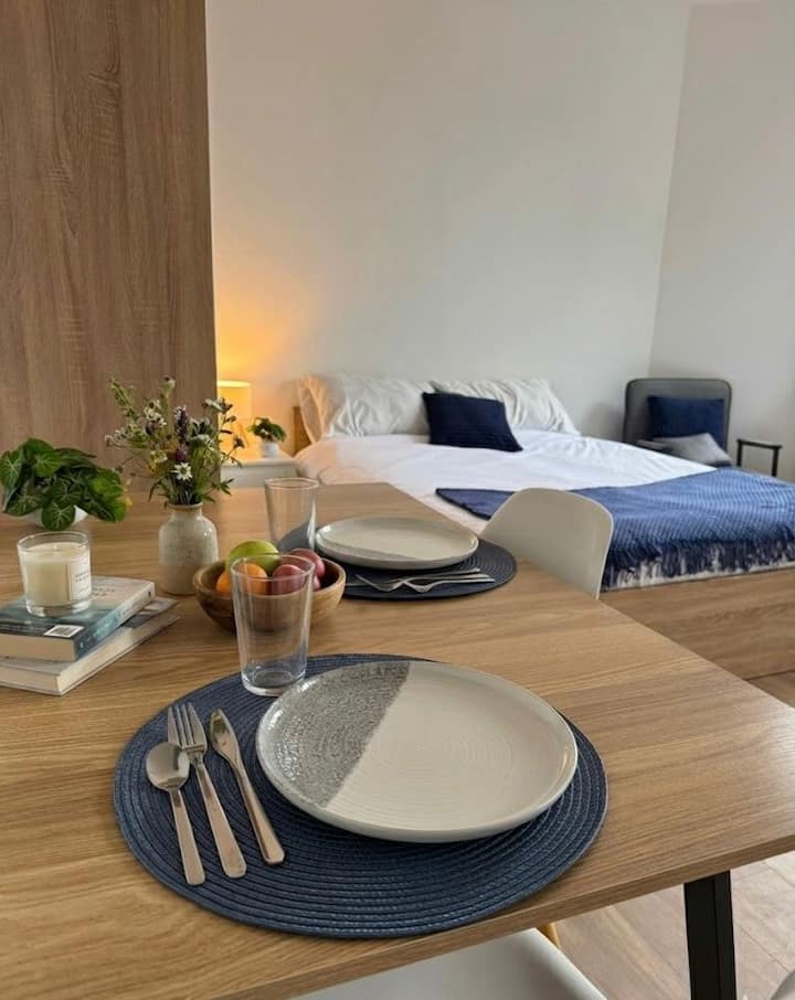 Studio Neuf & Calme - Proche Gare - Idéal Pro - Saint-Étienne