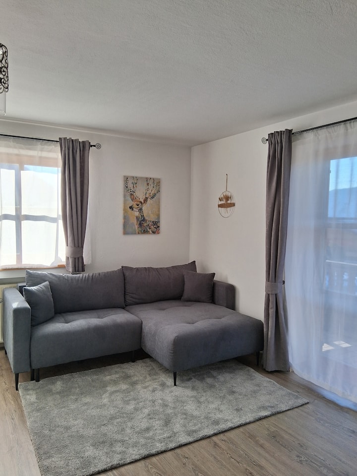 Ferienwohnung In Ohlstadt Mit Bergblick - Walchensee