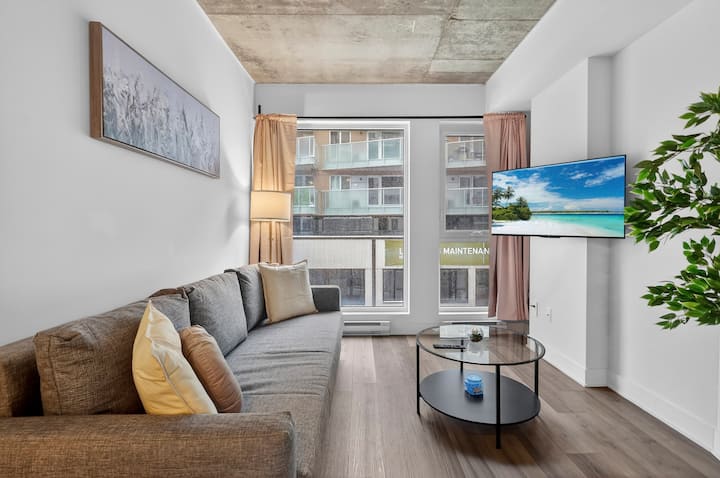 Mtl Dowtown- Luxury 1br Apartment | Indoor Parking - Lasalle