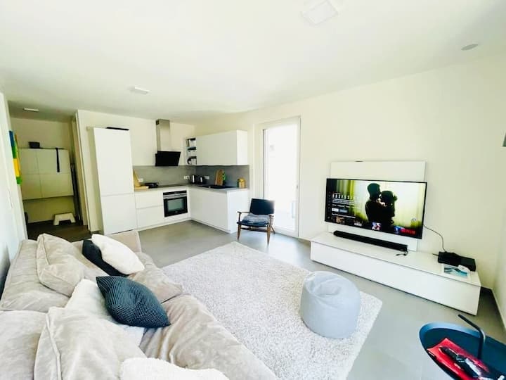 Green View 1br W Terrace&parking - Niederanven