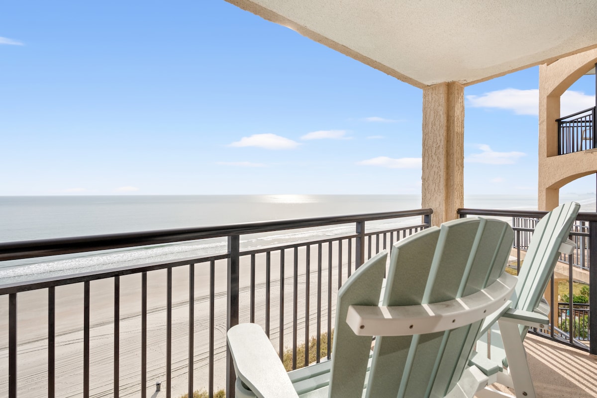 Condo en bord de mer avec 2 chambres, 2 salles de bain, très grand lit ...