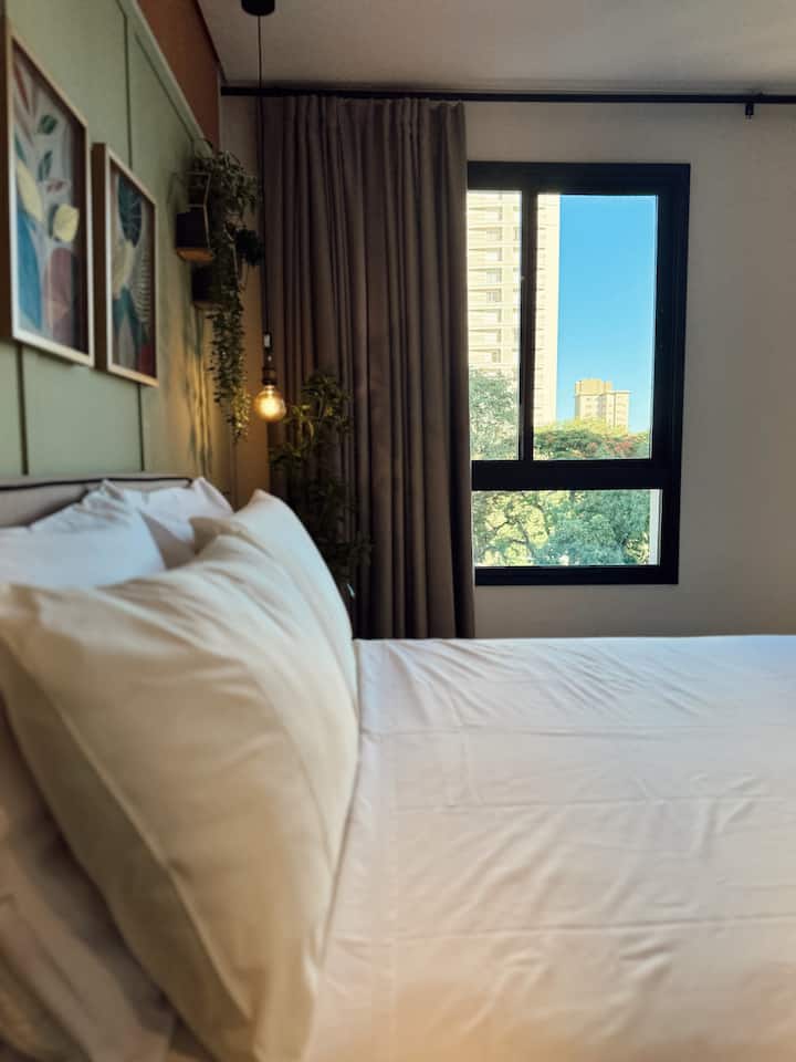 Studio Aconchegante | Fácil Acesso | Centro - Foz do Iguaçu