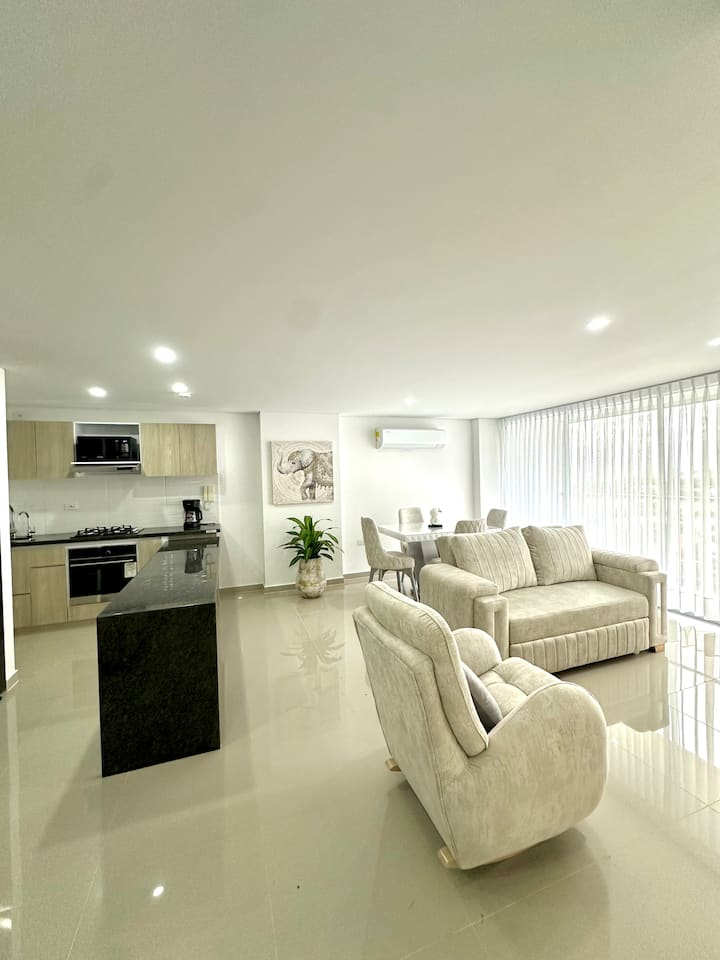 Apartamento Exclusivo Con Vista Panorámica, 3br - Neiva