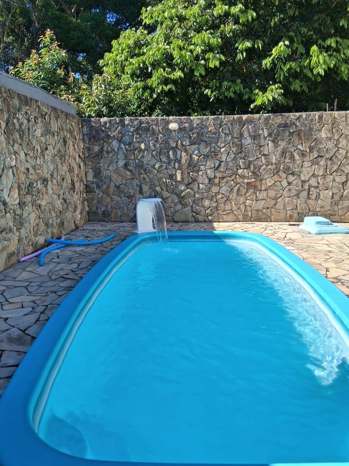 Casa Com Piscina Em Praia De Palmas! - Governador Celso Ramos