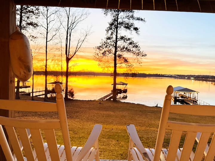 Waterfront, Sunset Views, Swim Pool, Fishing Dock - Lakepoint State Park, Eufaula