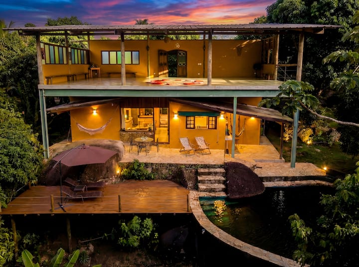 Private Waterfall • Pool • Lounge With Viewpoint - Ilhabela