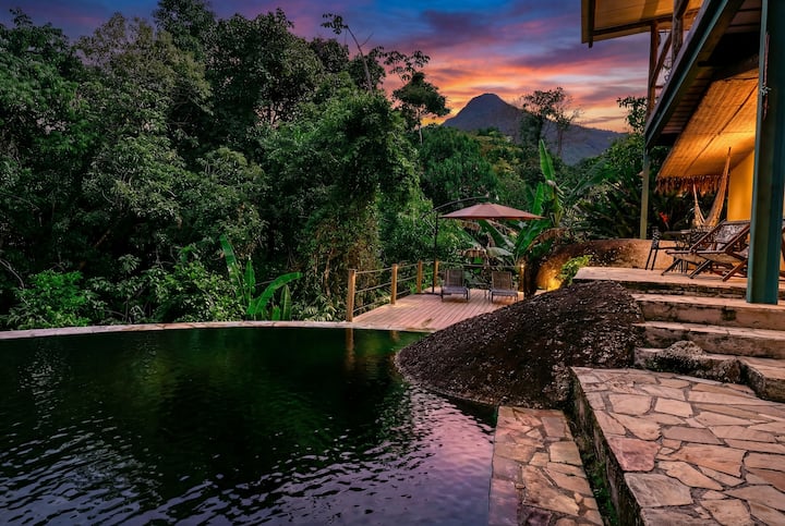 Private Waterfall • Pool • Lounge With Viewpoint - Ilhabela