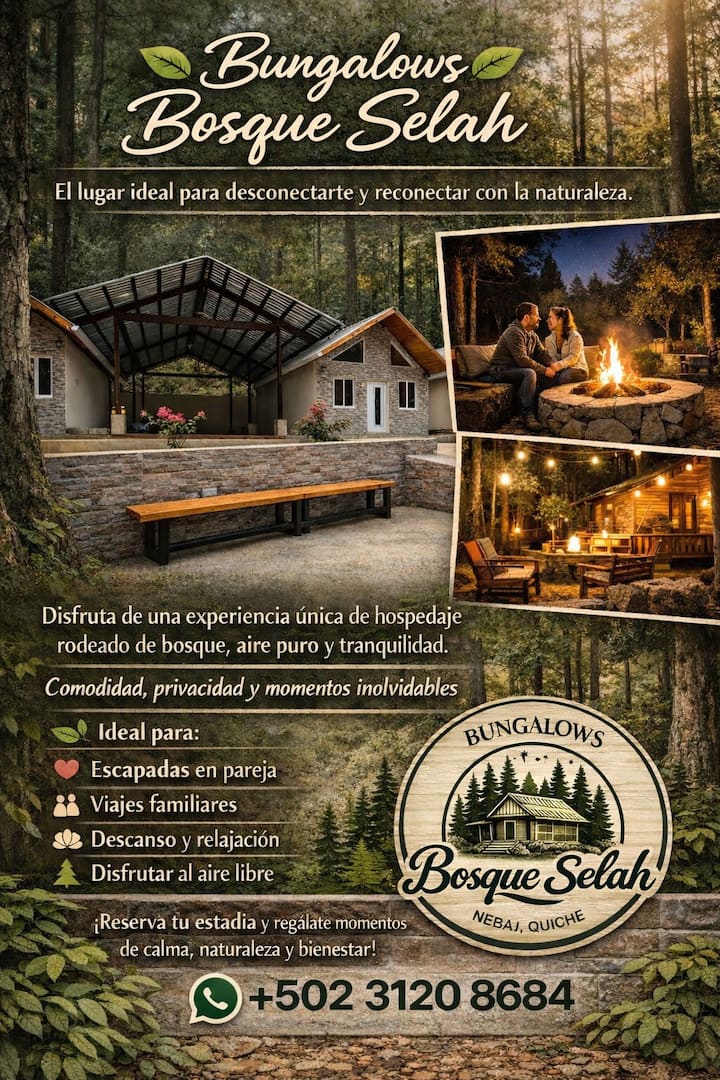 Bungalows Bosque Selah - Guatemala